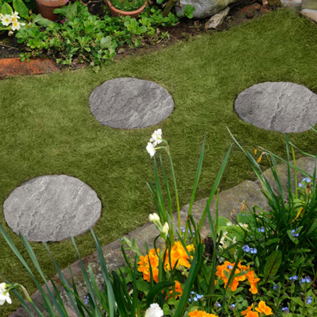 Round Stone Stepping Stones Bradstone Stonewood Stepping Stones