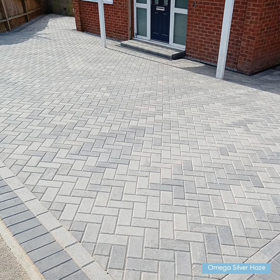 Omega Block Paving for Driveways | Pavers - Clearance Paving