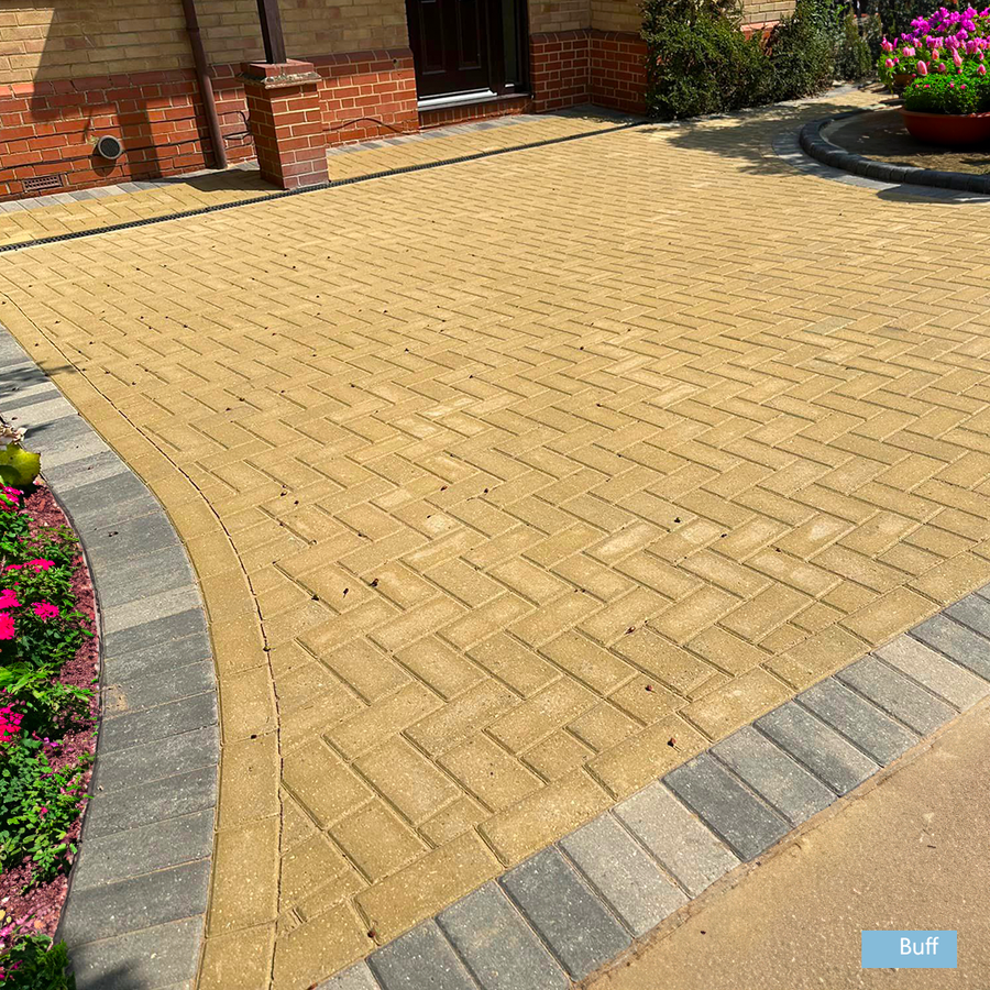 Omega Block Paving for Driveways | Pavers - Clearance Paving