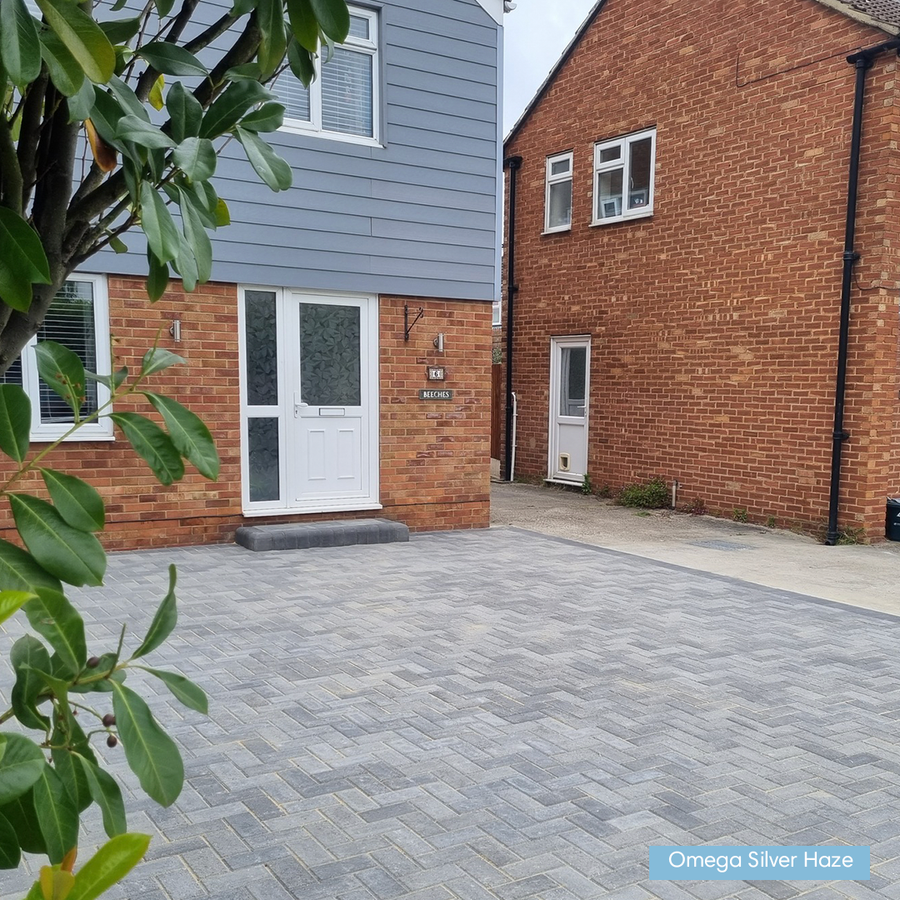 Omega Block Paving for Driveways | Pavers - Clearance Paving